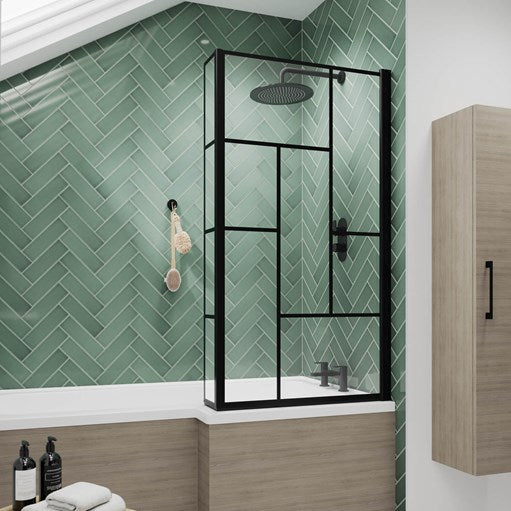 Luxury Bath Screens | Hinged & Folding Glass Screens | Norbreck ...